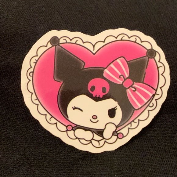 Sanrio | Accessories | Kuromi Sticker Heart Shape | Poshmark